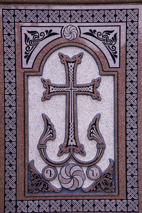 Cross at Cemetery stock image. Image of detail, artistic - 5412473