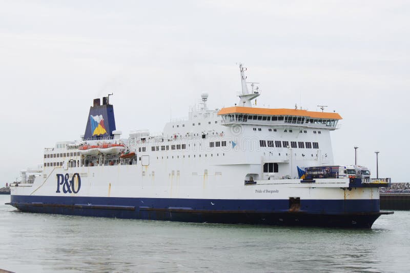 Cross Channel Ferries editorial stock image. Image of cargo - 26429749