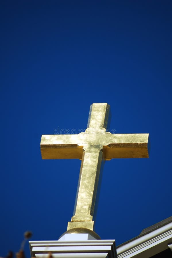 Cross on a church stock image. Image of jesus, symbol, cross - 550819