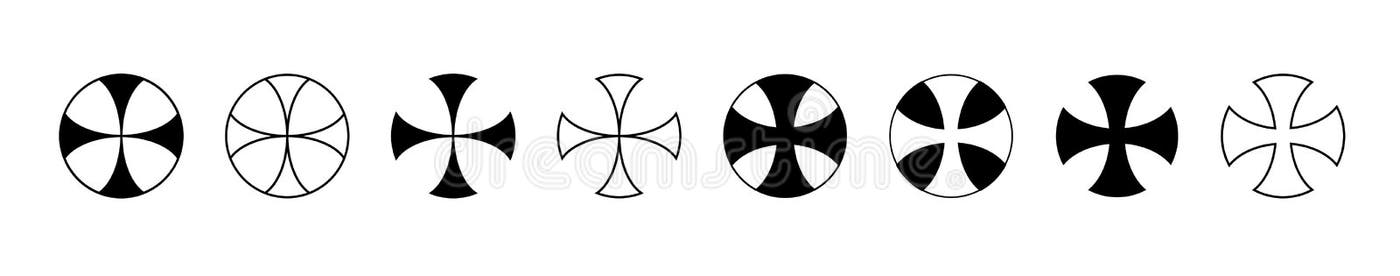 Rounded Cross Stock Illustrations – 4,438 Rounded Cross Stock ...