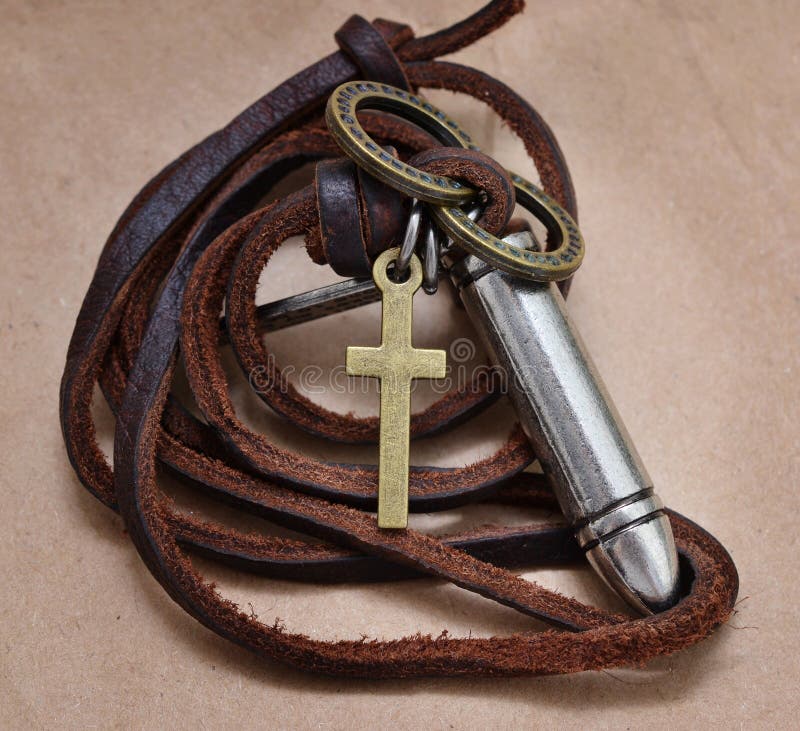 Cross with Bullet Hole stock image. Image of bullet, evening - 93901651