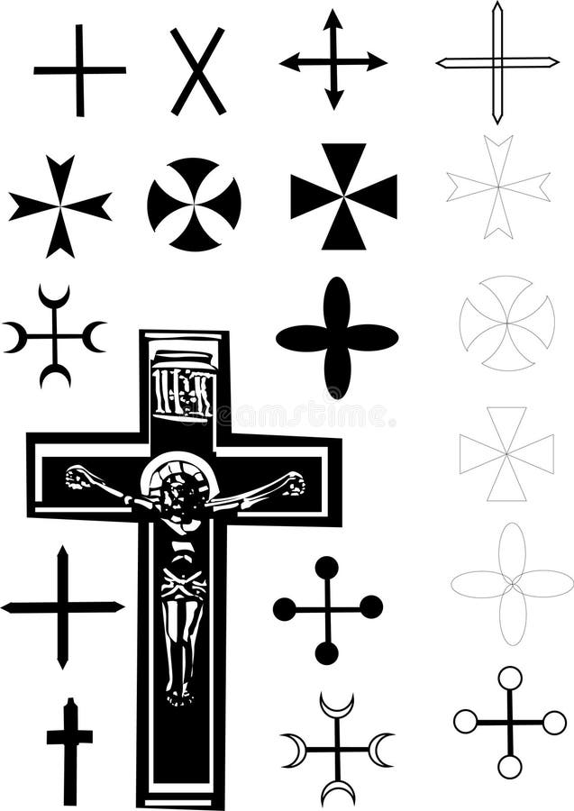 Anglican Cross Isolated Stock Illustrations – 154 Anglican Cross ...