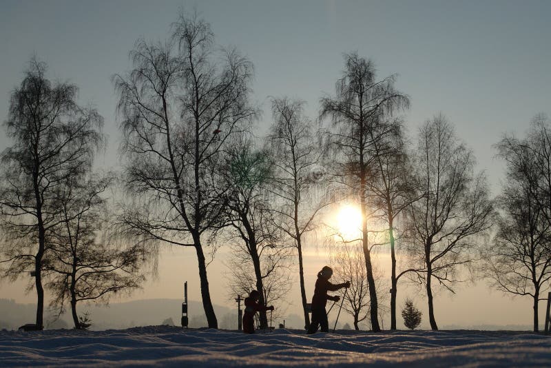 Cross-Country stock image. Image of canadian, mountain - 576853