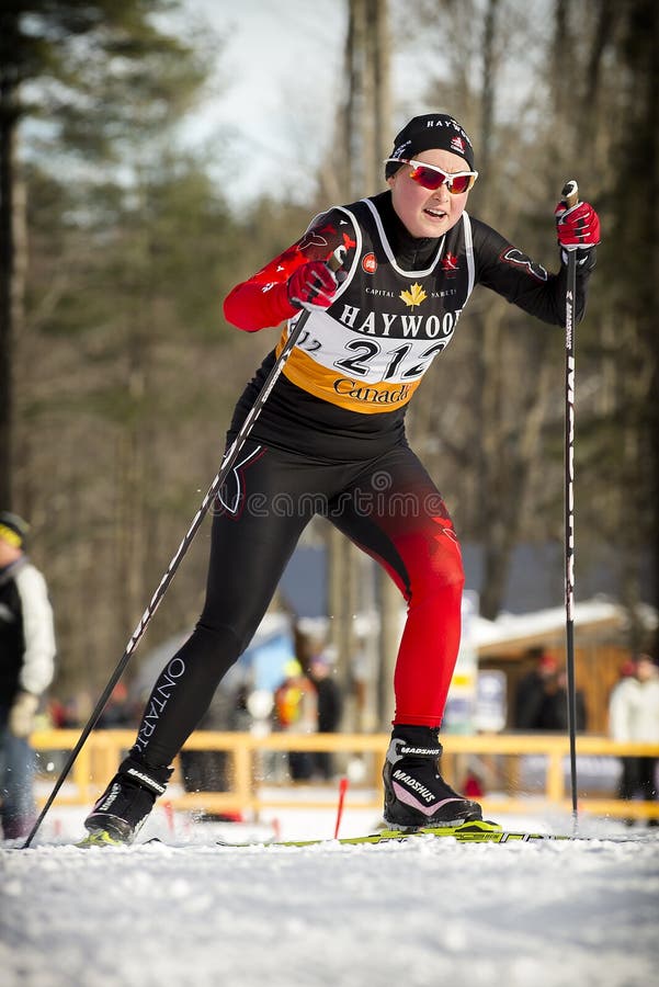 Cross-Country Skiing editorial image. Image of nature - 37707350
