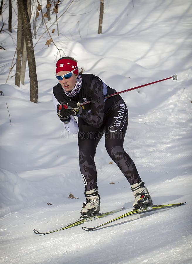 Cross-Country Skiing editorial stock photo. Image of healthy - 37710298