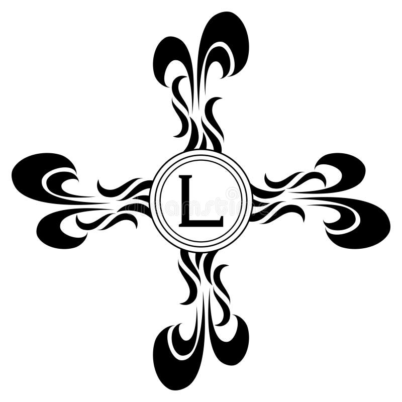 Cross Letter L Stock Illustrations – 102 Cross Letter L Stock ...