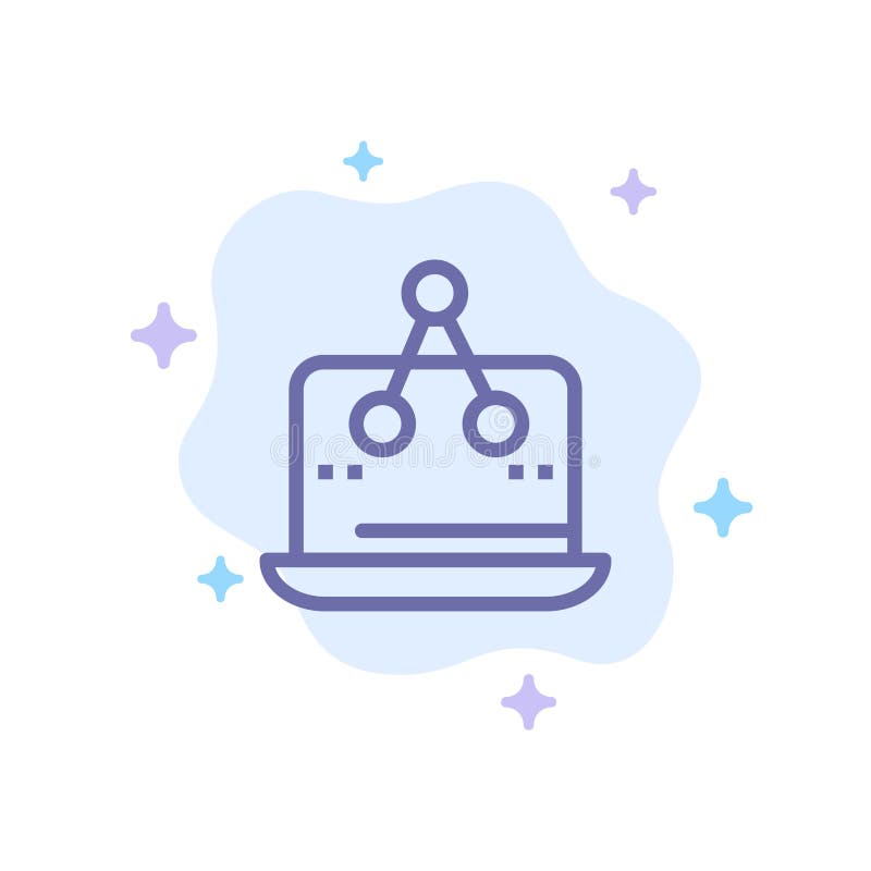 Cross, Digital, Marketing, Measurement, Platform Blue Icon on Abstract ...