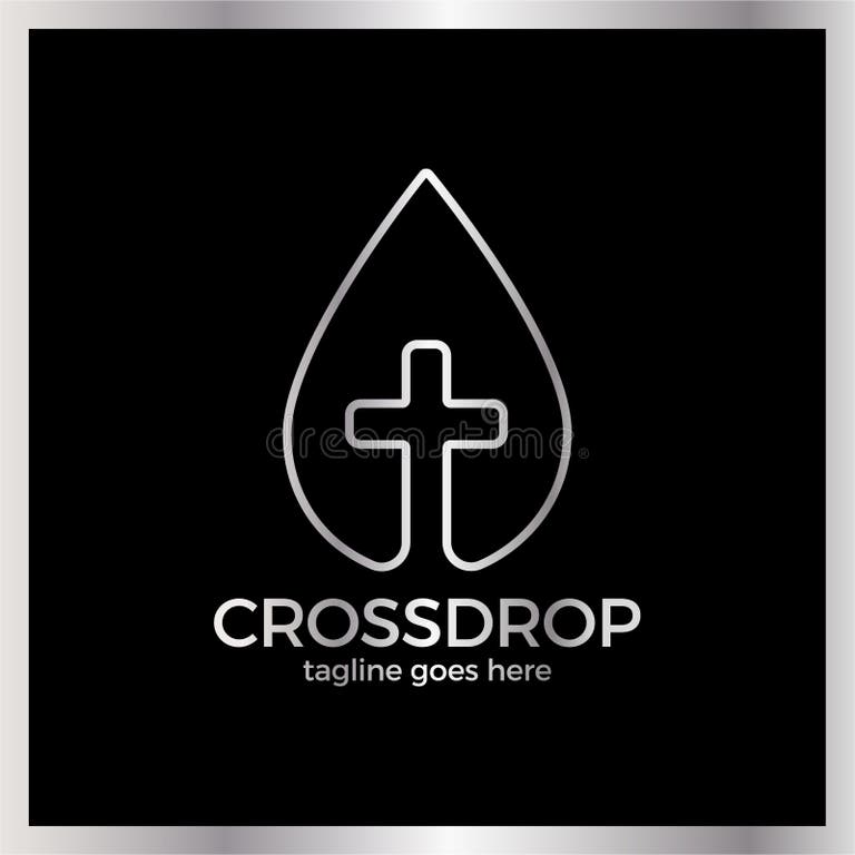 Drop Logo Christ Blood Logotype Stock Illustrations – 21 Drop Logo ...