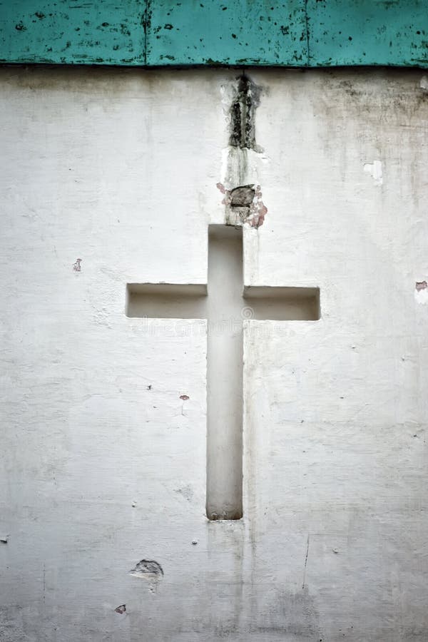 Cross figure religion wall stock photo. Image of catholicism - 90720056