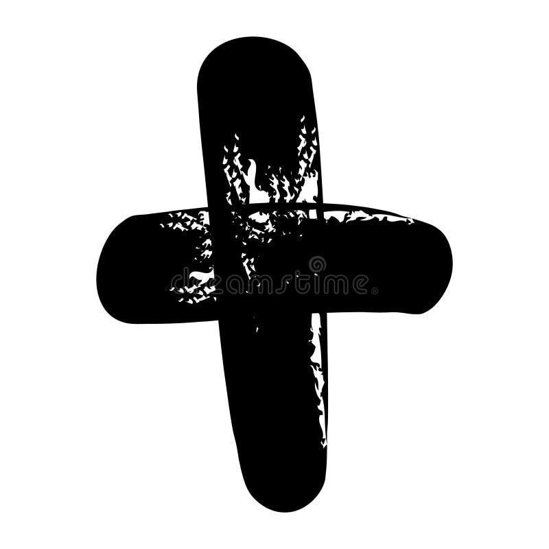 Cross geometric pattern stock vector. Illustration of funny - 67175625