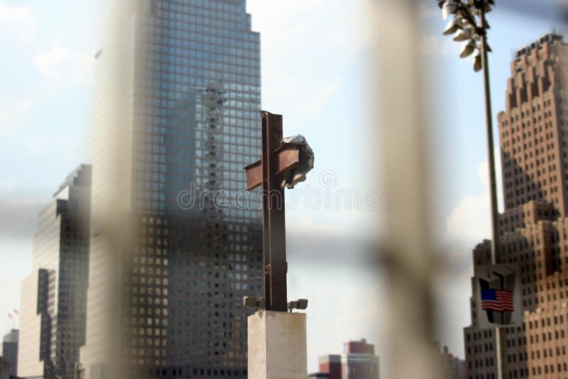 Cross At Ground Zero Picture. Image: 2128449