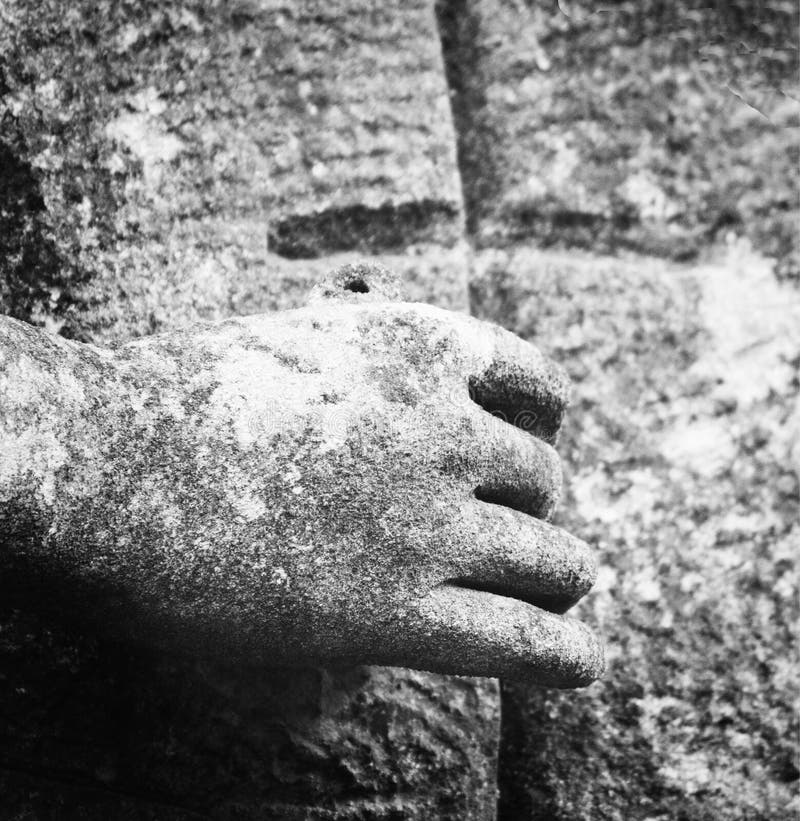 Cross in Hand (part of the Architectural Composition) Stock Photo ...
