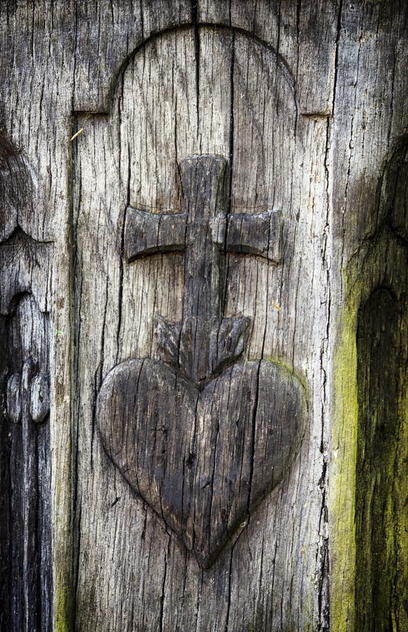 Cross and heart stock image. Image of tranquil, religion - 35626837