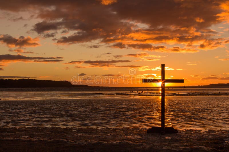 Cross of Hope stock image. Image of symbol, sunlight - 37723079