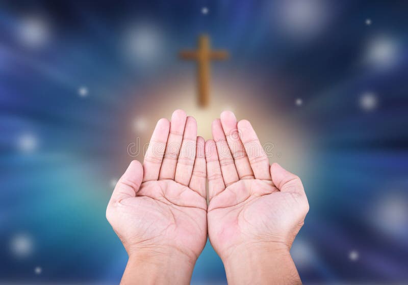 Cross stock image. Image of light, christian, religious - 56389201