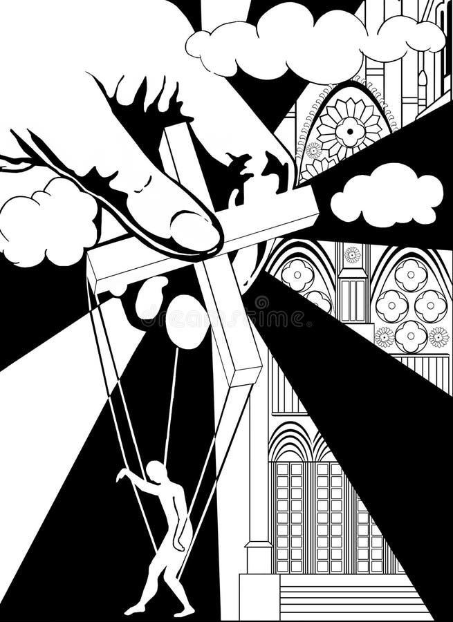 Bible manuscript. stock vector. Illustration of religion - 11045576