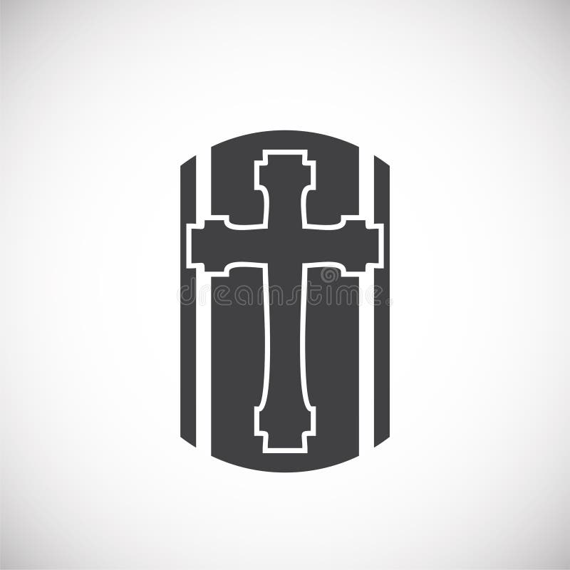 Cross Icon on Background for Graphic and Web Design. Creative ...