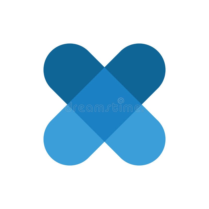 Cross Icon Premium Blue Vector Illustration Design for Apps and Website ...