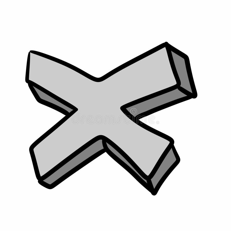 Cross Icon. Simple Illustration of Cross Icons for Web Stock ...