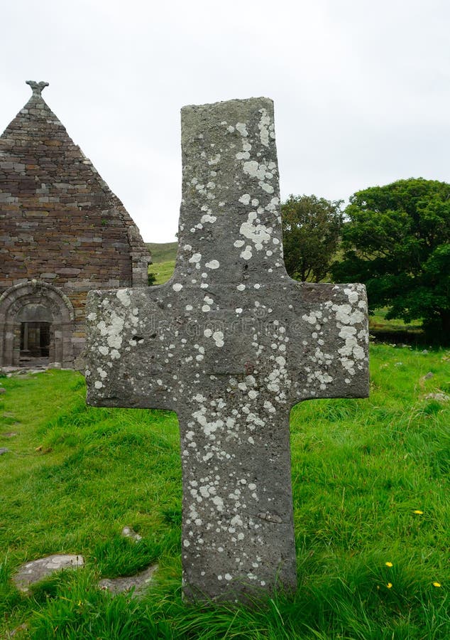 Cross, Kilkalmedar, Ireland Stock Photo - Image of ciaran, cultural ...