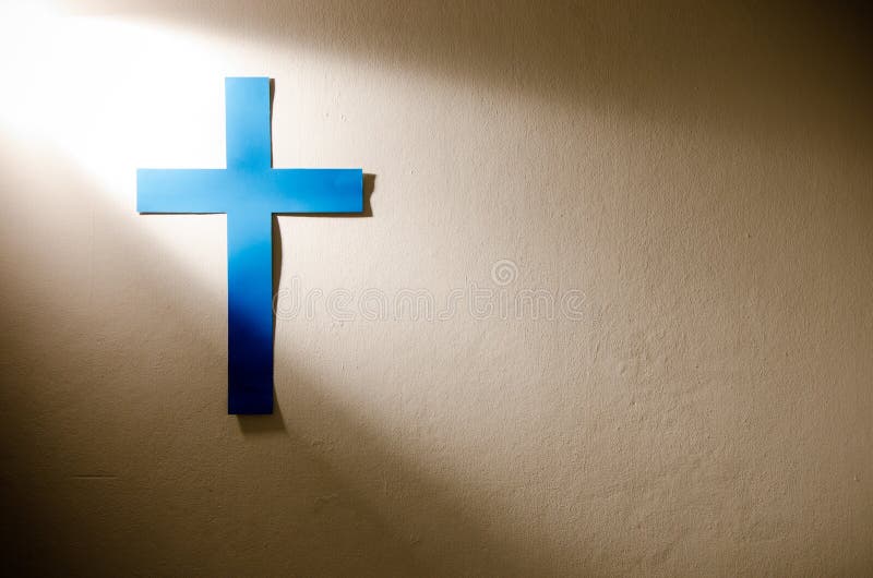 Cross Light Bulb Christian Spiritual Stock Image - Image of crucifix ...