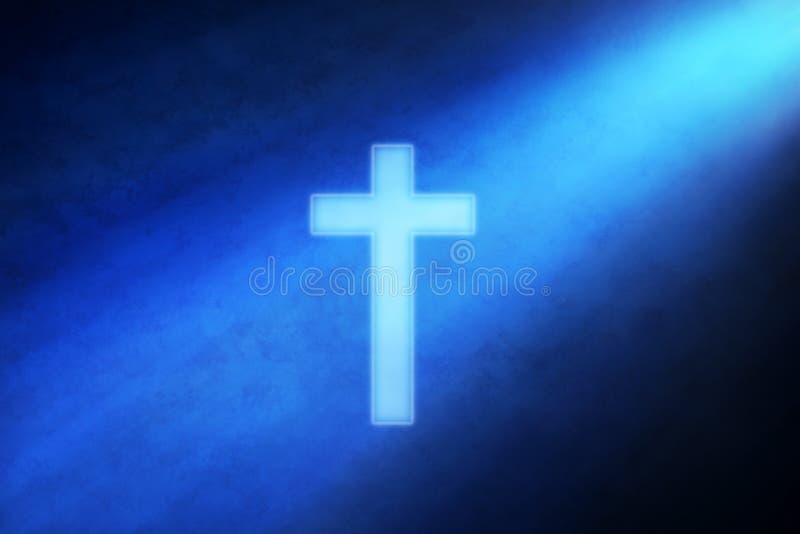 Cross Light Bulb Christian Spiritual Stock Image - Image of crucifix ...