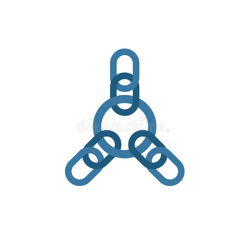 Cross Linking Icon. Simple Element from Seo Icons Collection Stock ...