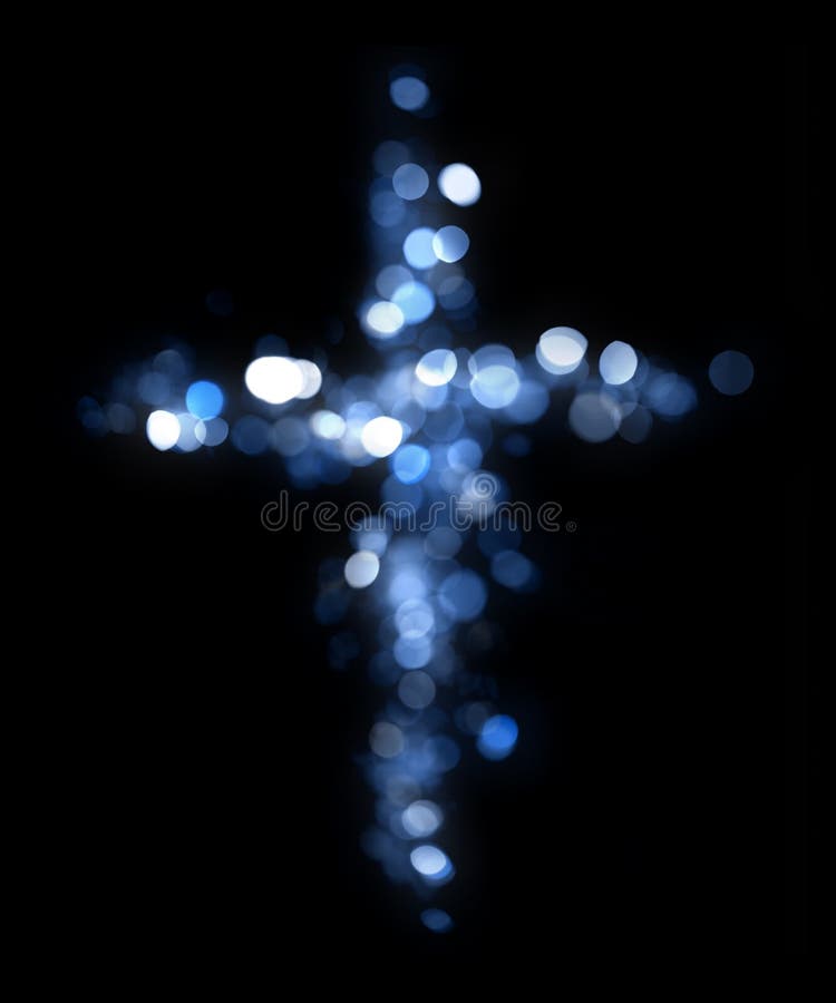 Christian Cross Lights Stock Illustrations – 223 Christian Cross Lights ...