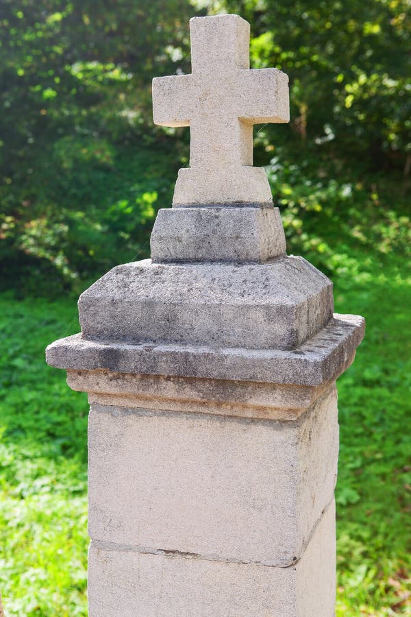 Cross monument stock image. Image of orthodox, mason - 79133183