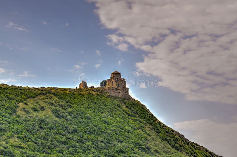 Jvari Monastery - Mtskheta, Georgia Stock Photo - Image of attraction ...