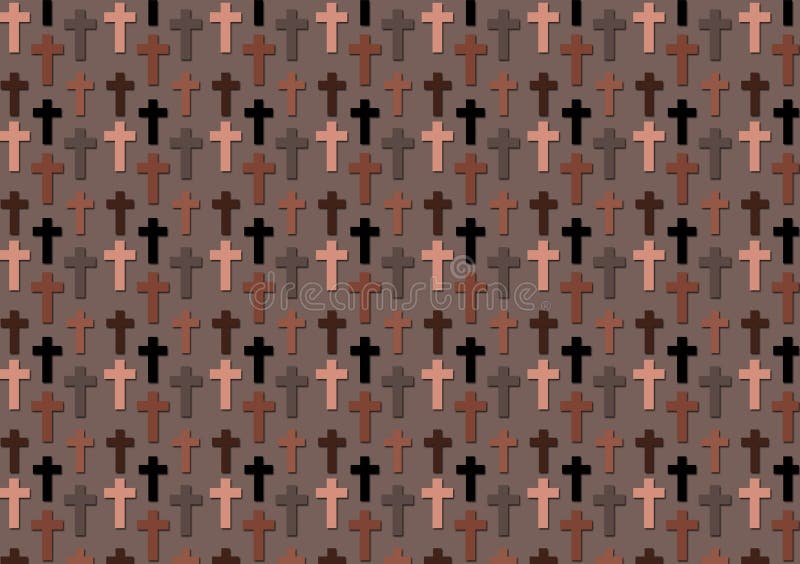 Cross Pattern Background Wallpaper Design Stock Illustration ...