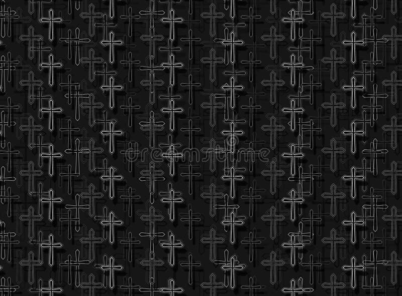 Cross Pattern Background Wallpaper Design Layout Stock Illustration ...