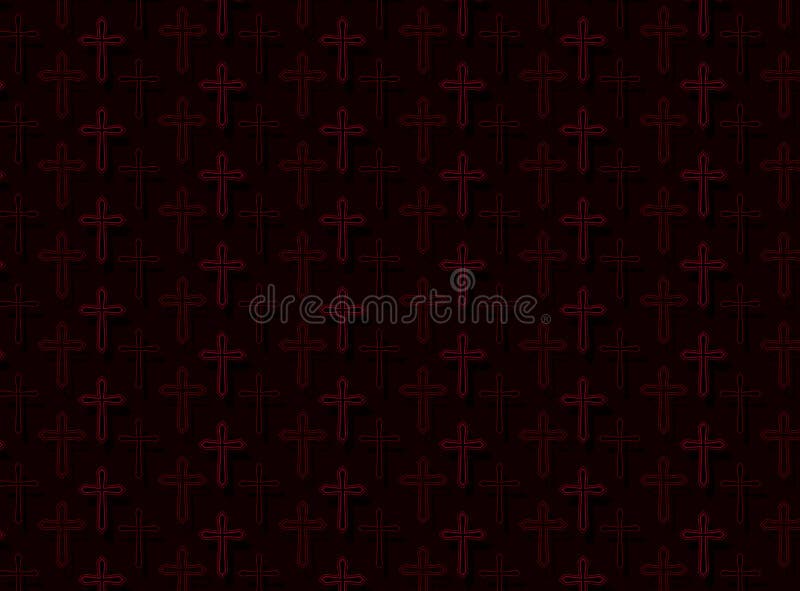 Cross Pattern Background Wallpaper Design Stock Illustration ...