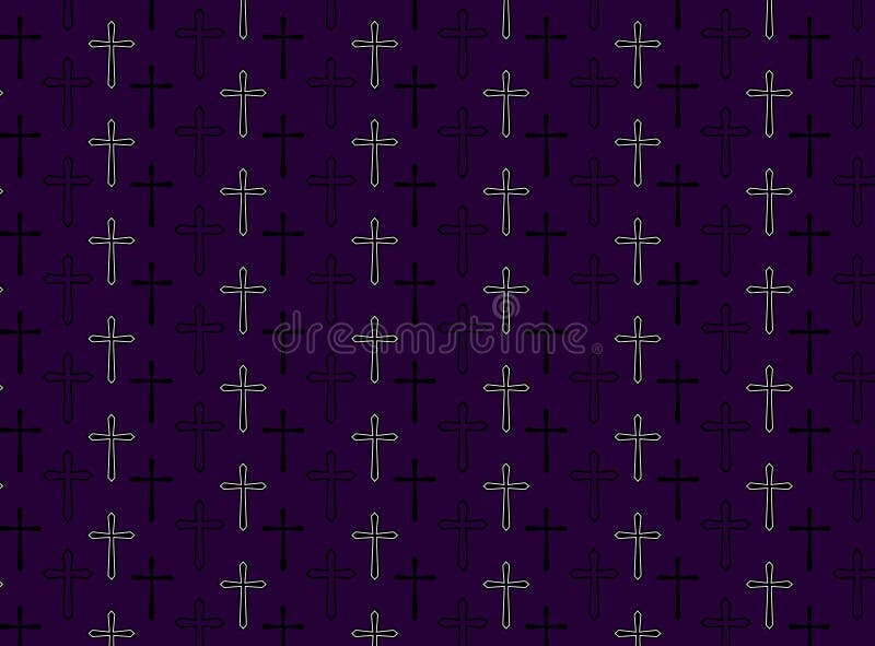 Cross Pattern Background Wallpaper Design Layout Stock Illustration ...