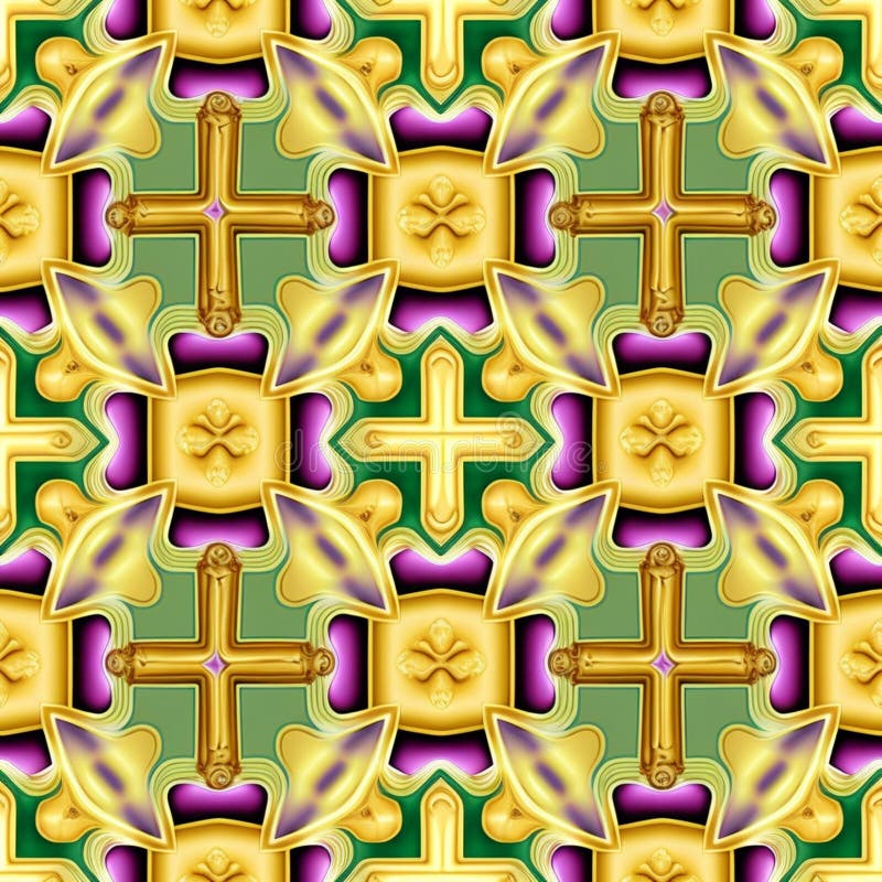 Cross theme pattern stock illustration. Illustration of retro - 270004996