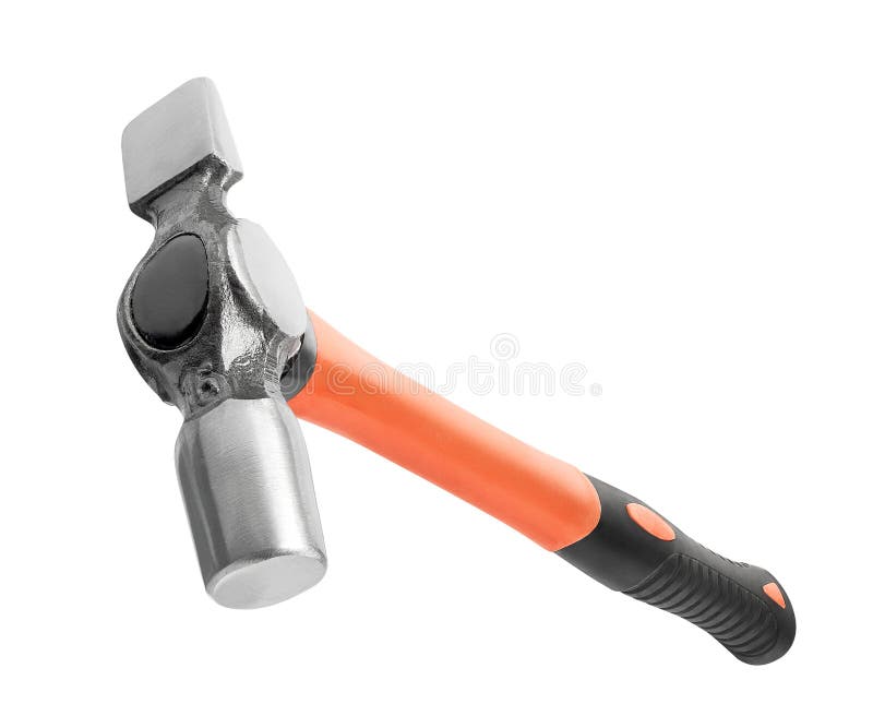 Cross peen hammer isolated stock image. Image of peen - 332212253