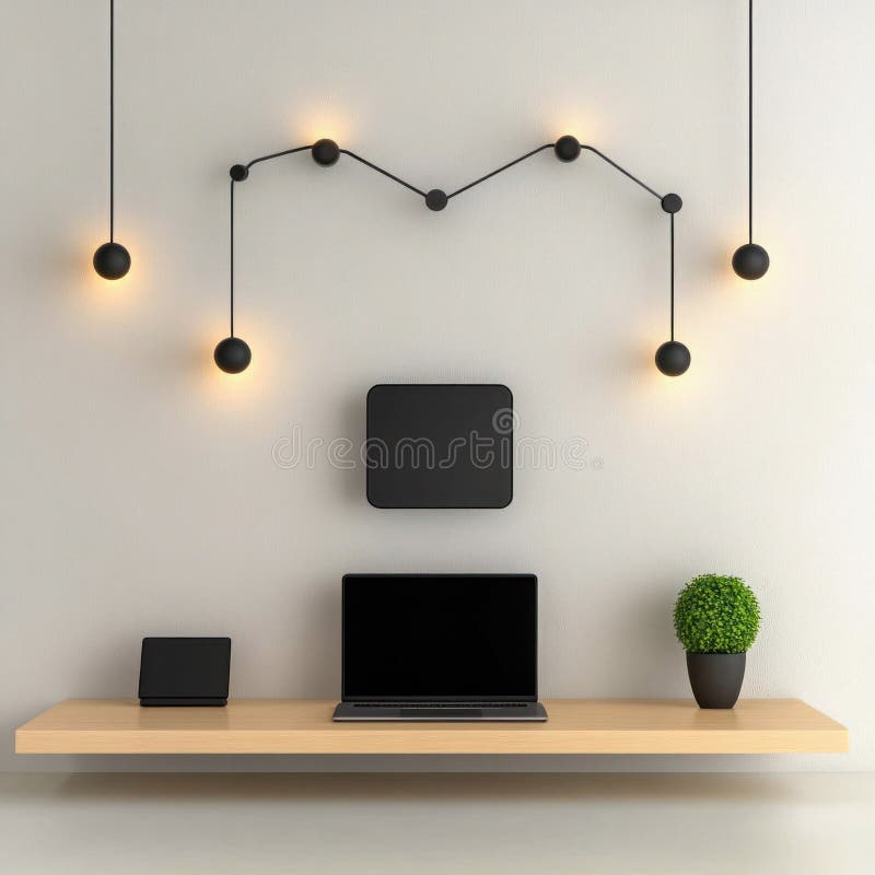 Cross Platform Development: Digital Technology Devices Hanging on Wall ...