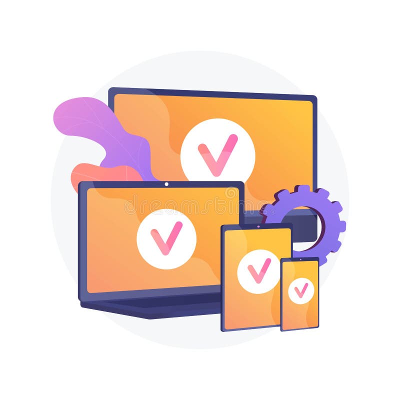 Multi Device Platform Icon Stock Illustrations – 197 Multi Device ...