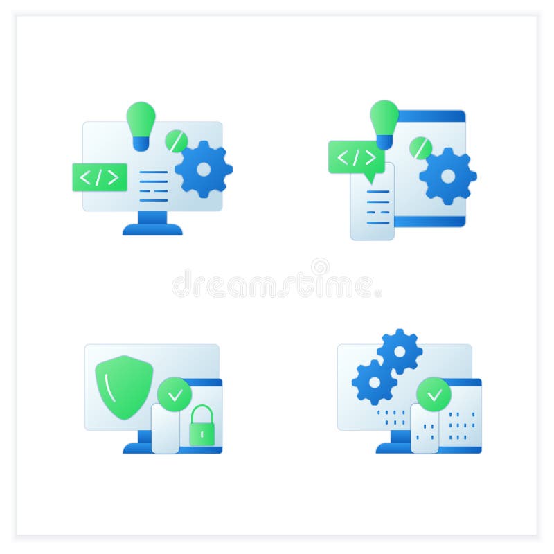 Software Platform Icons Stock Illustrations – 1,194 Software Platform ...