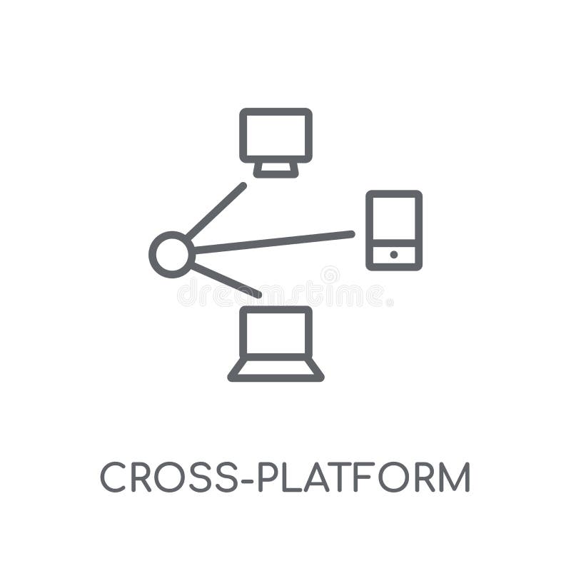 Cross Platforms Stock Illustrations – 151 Cross Platforms Stock ...