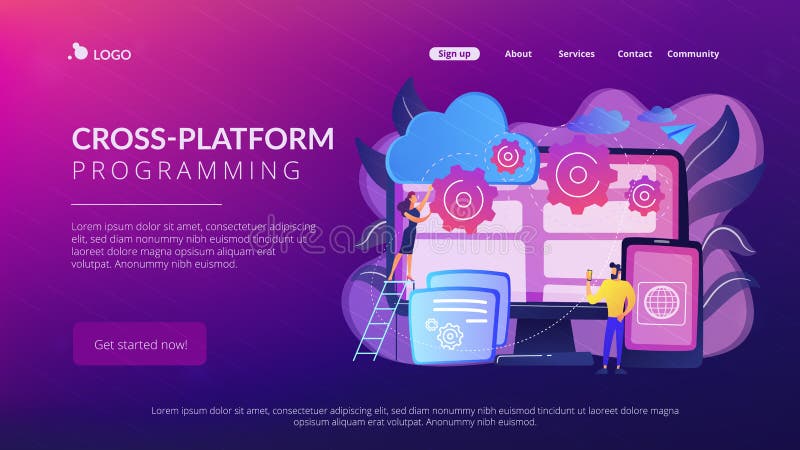 Cross Platforms Development Stock Illustrations – 107 Cross Platforms Development Stock ...