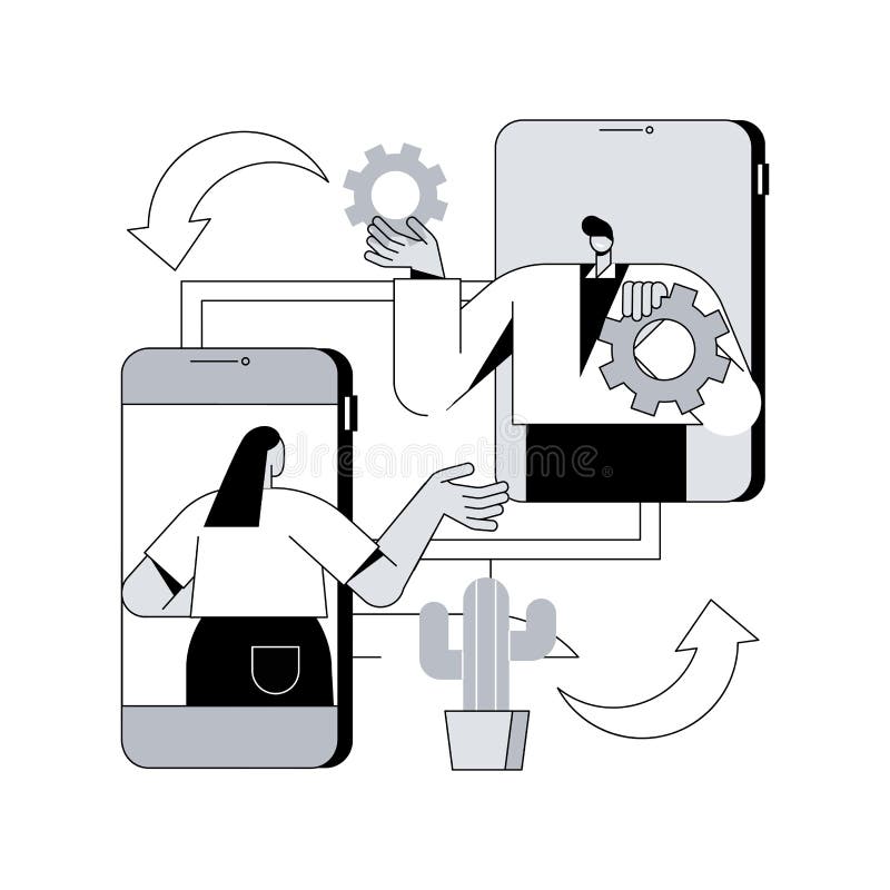 Cross-platform Software Abstract Concept Vector Illustration. Stock ... Cross-platform Software Abstract Concept Vector Illustration. Stock ...