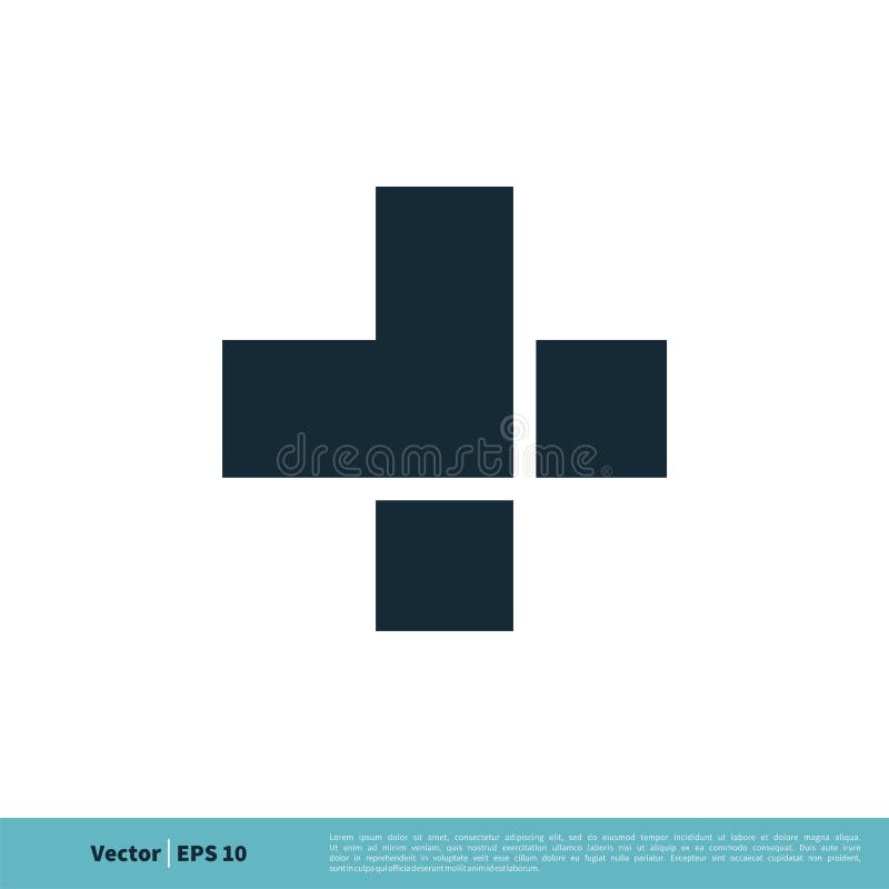 Cross / Plus Icon Vector Logo Template Illustration Design. Vector EPS ...