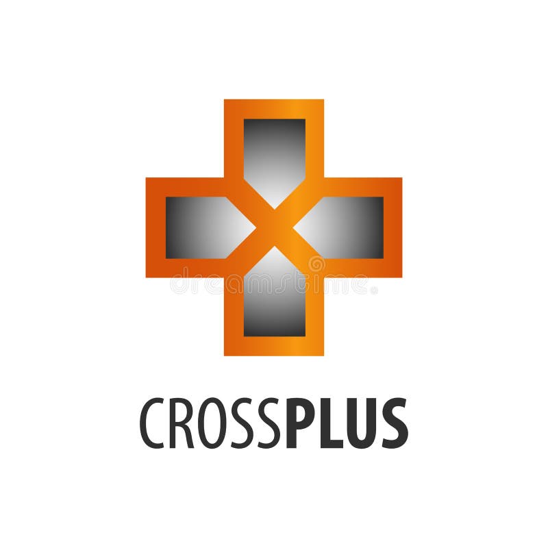 Cross Plus Logo Concept Design. Symbol Graphic Template Element Vector ...