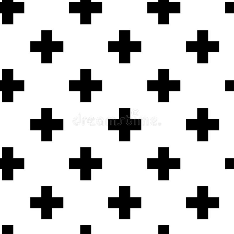 Cross, Plus Sign, Symbol, Mark Repeatable Background, Pattern ...