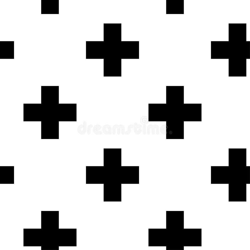 Cross, Plus Sign, Symbol, Mark Repeatable Background, Pattern ...