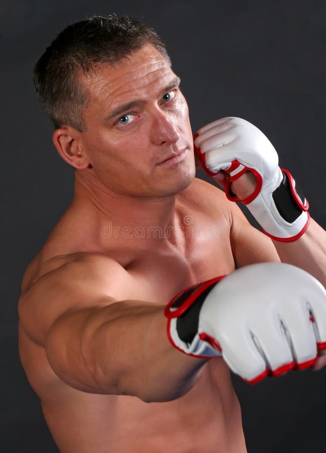 Red Boxing Gloves stock photo. Image of gloves, fighting - 18292020