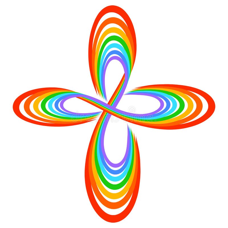 Infinity symbols stock vector. Illustration of forever - 10215756