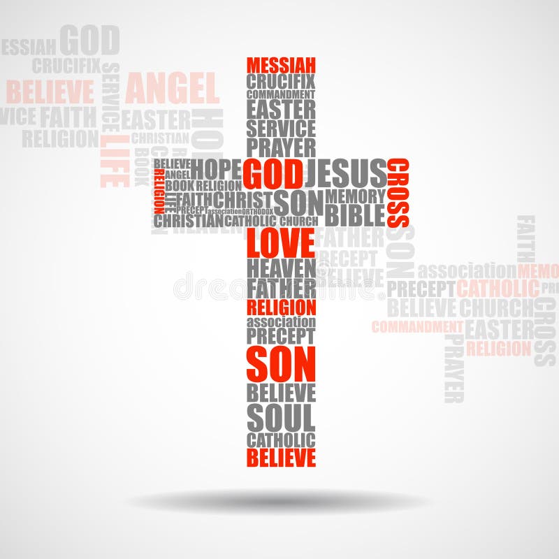 Religious Words stock image. Image of religious, christianity - 14258747