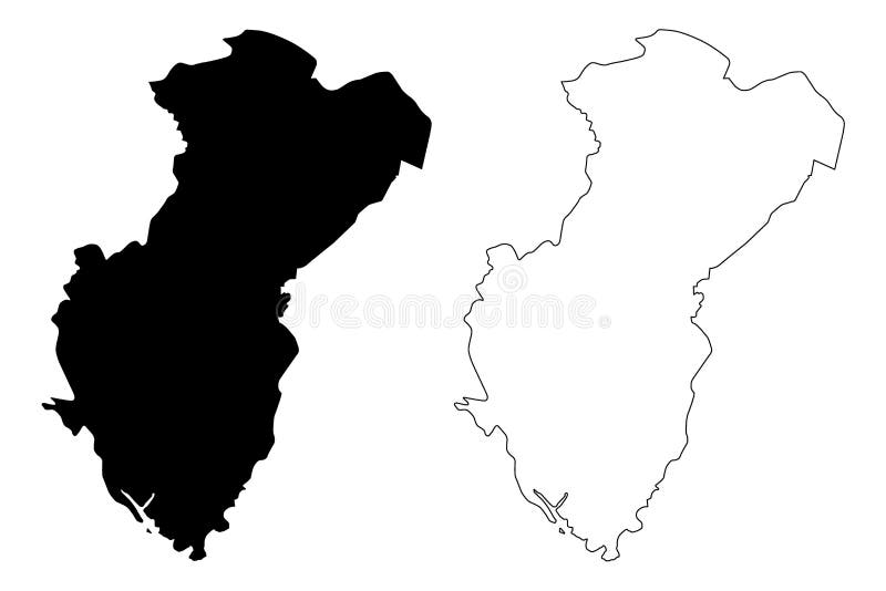 Cross River State Map Vector Stock Vector - Illustration of line ...